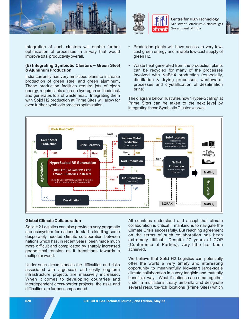 2023 CHT journal publication – Galaxy FCT – Solid H2 Logistics